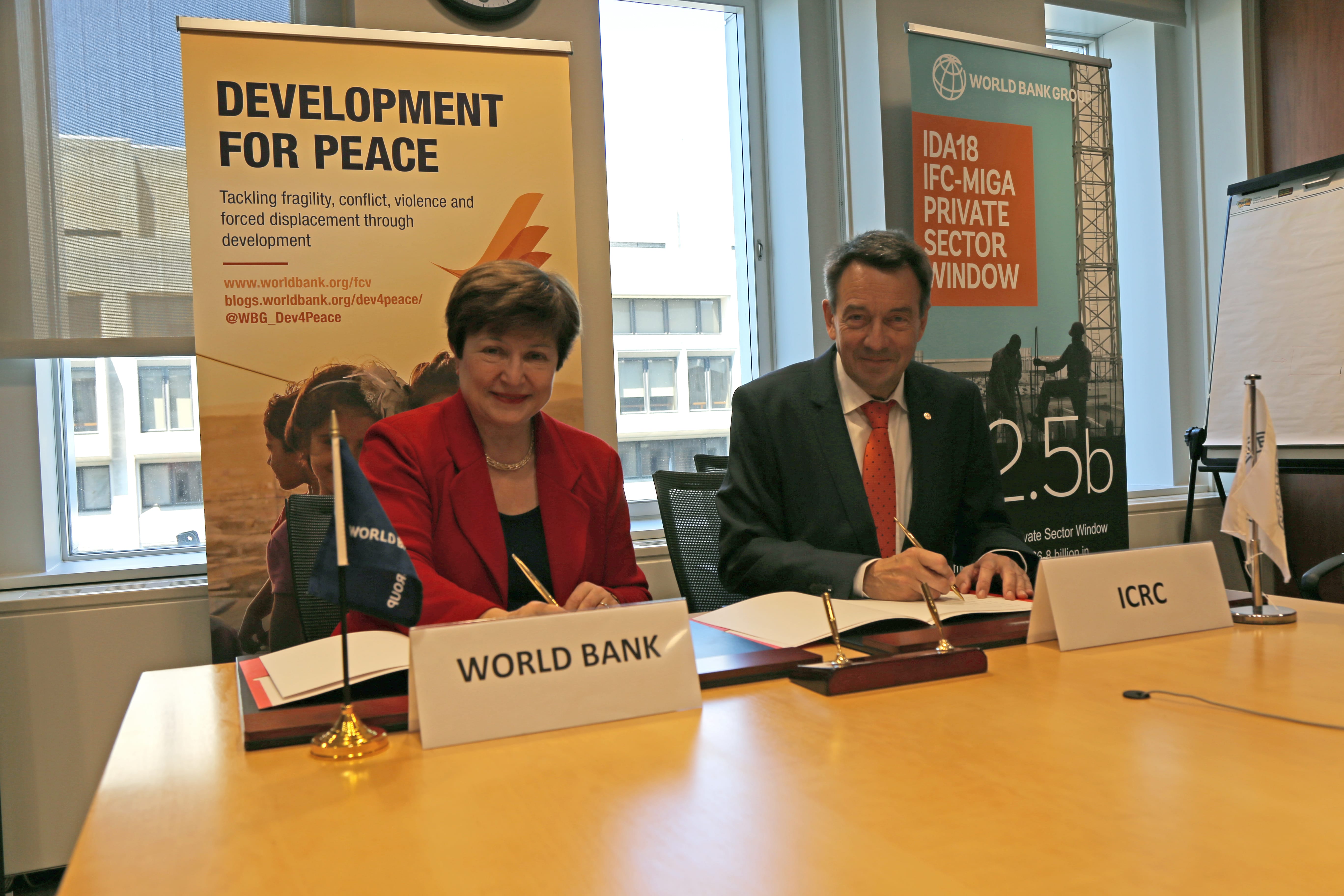 ICRC and World Bank partner to enhance support in fragile and conflict ...