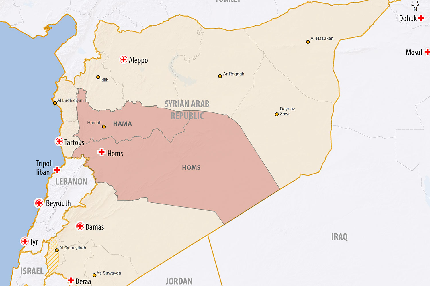 Syria: ICRC activities in Homs and Hama, January to June 2015 ...