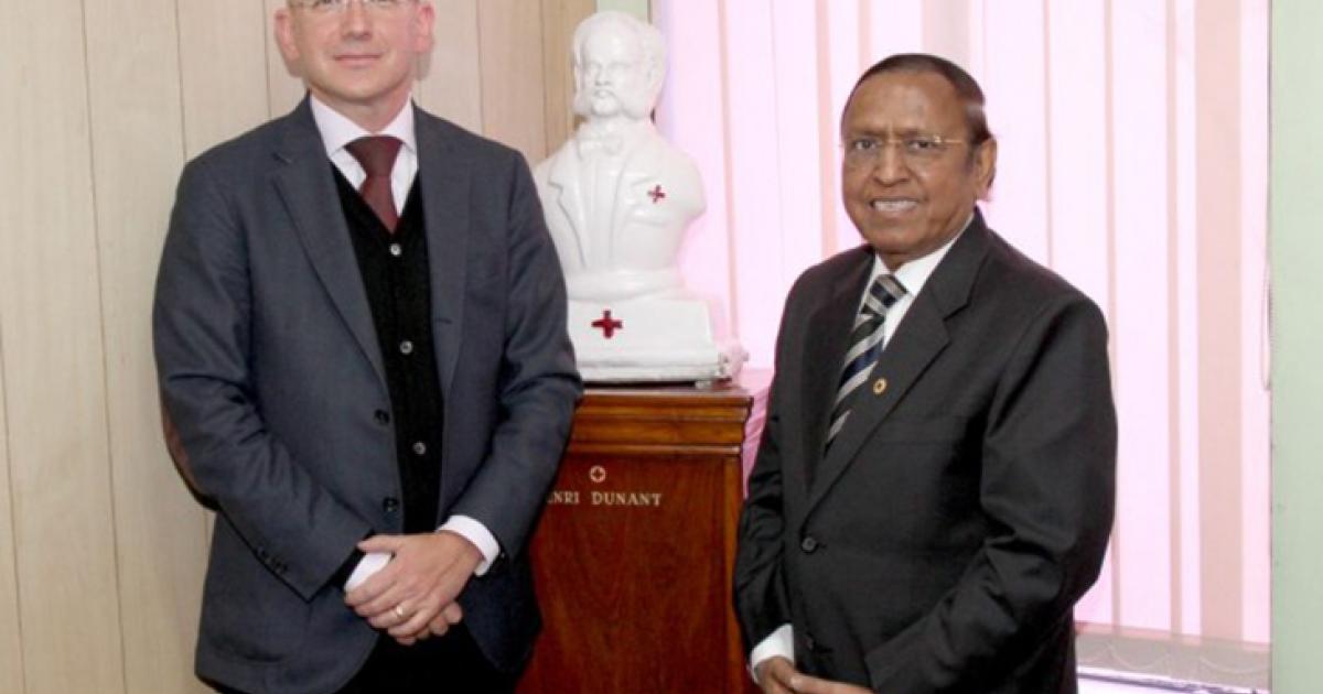 India: ICRC director-general visits Indian Red Cross | International ...