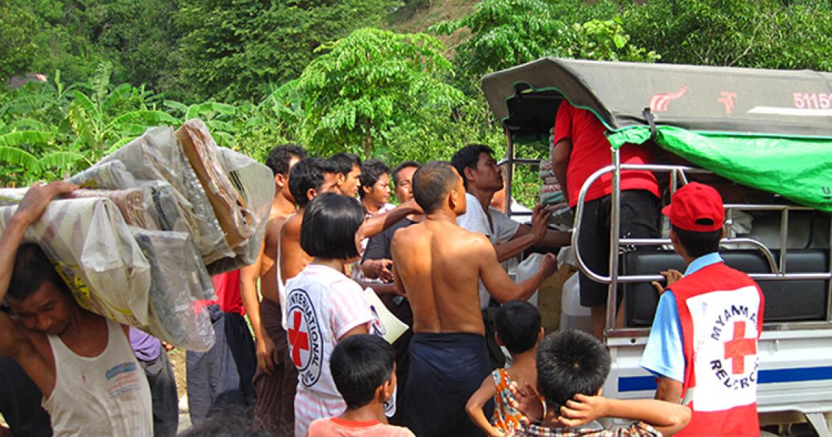 Myanmar: ICRC's activities in October | International Committee of the ...