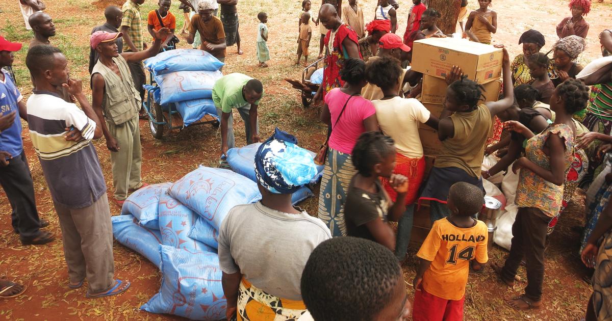 Republique centrafricaine : 11 000 personnes déplacées reçoivent ...
