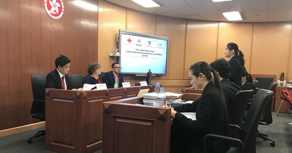 China: Future lawyers contend for regional title at Hong Kong moot ...