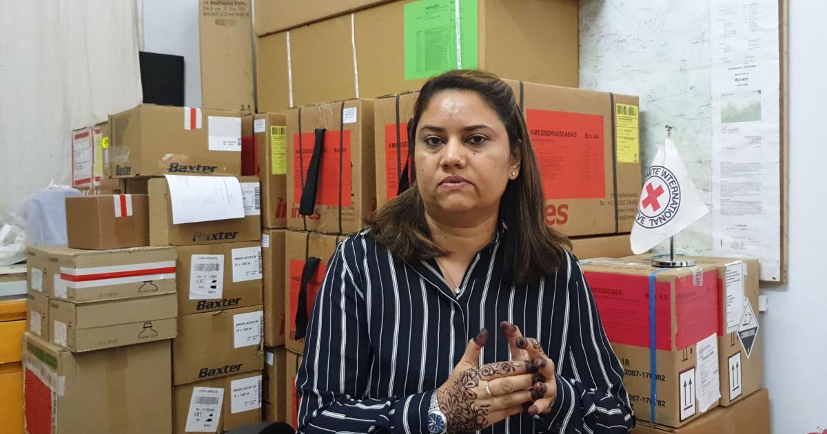 How does logistics support work in Sudan? | ICRC