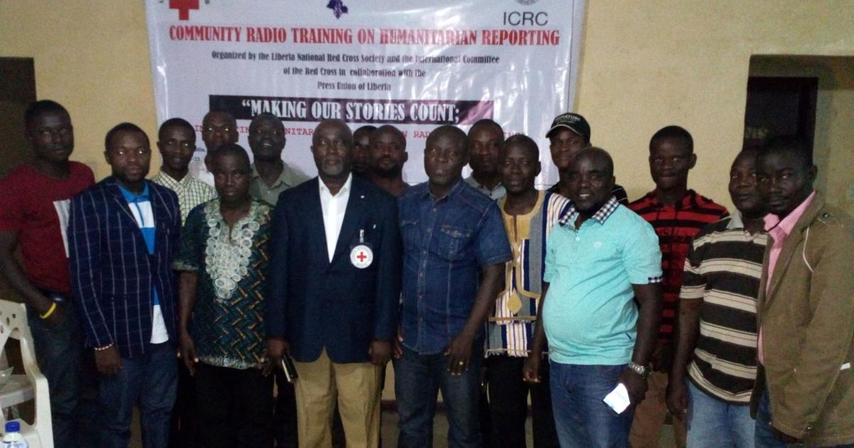 Liberia: Red Cross, Press Union of Liberia hold media training in ...