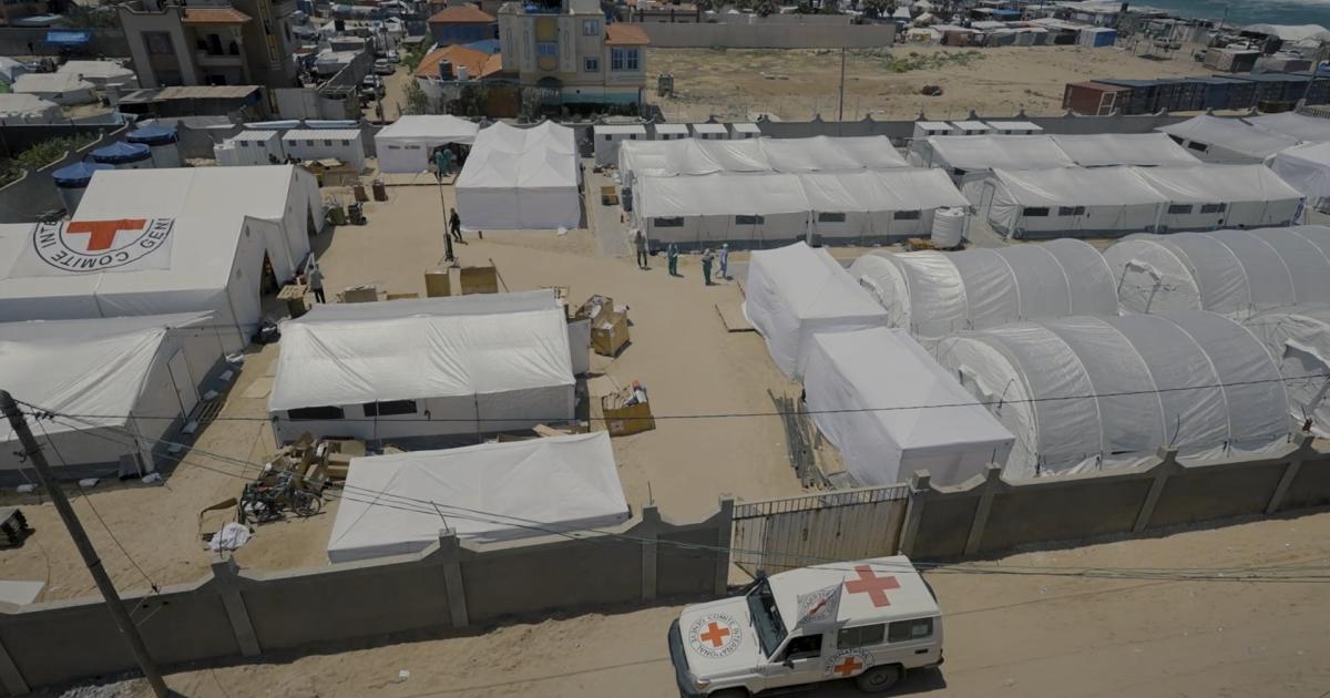 Red Cross opens new 60-bed field hospital in Gaza | ICRC