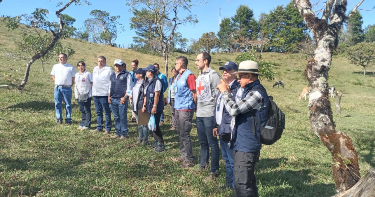 Colombia: participamos en la entrega de una persona en zona rural del ...