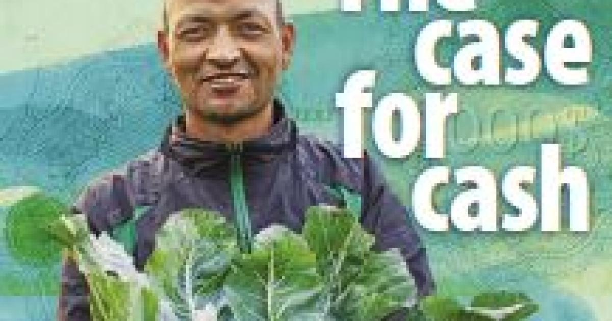 Red Cross, Red Crescent magazine: The case for cash | International ...