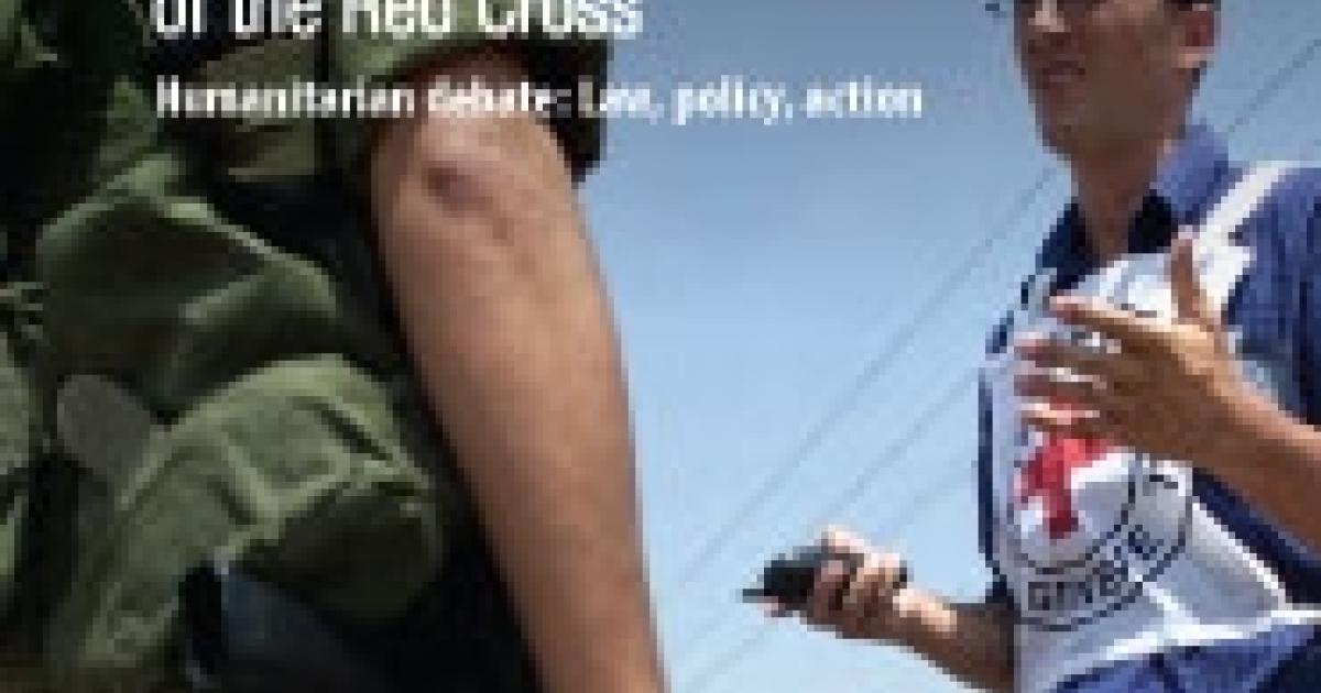 Principles guiding humanitarian action, Vol. 97, Nos 897,898 ...